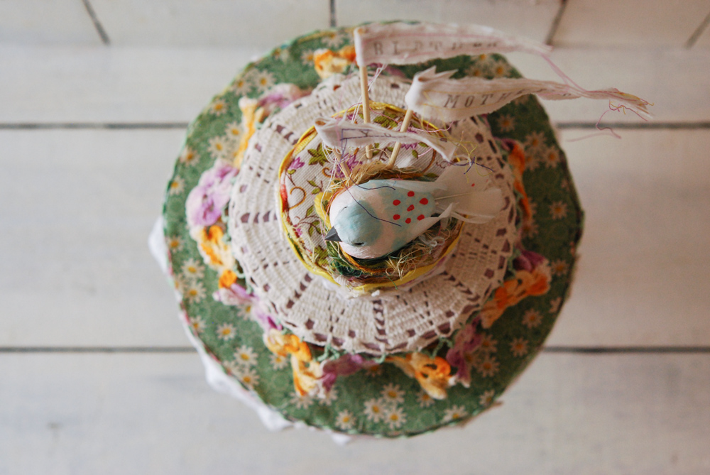A Scrappy Fabric Cake, Celebrate! - Jill Ruth & Co.