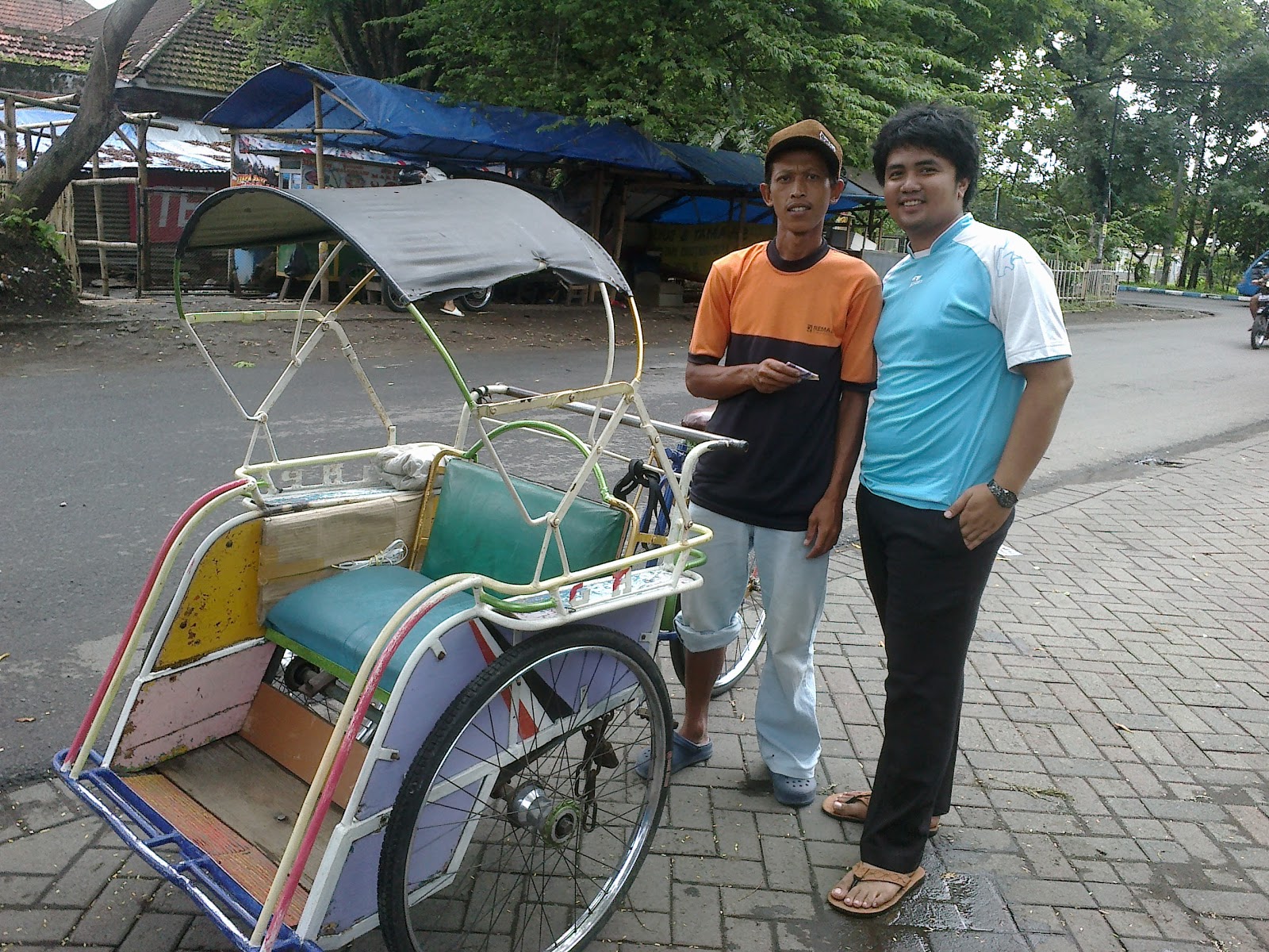 Incountry-Indonesia 54: Becak สามล้อรับจ้าง