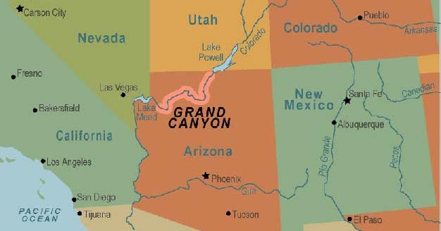 EL CAÑÓN DEL COLORADO: RELIEVES GEOLÓGICOS MUNDIALES IMPORTANTES