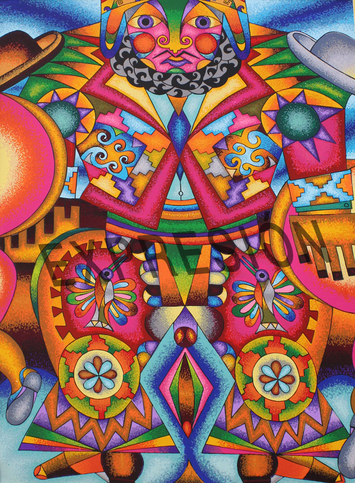 expresión: MAMANI MAMANI DONÓ CUADRO A LA UNIVERSIDAD