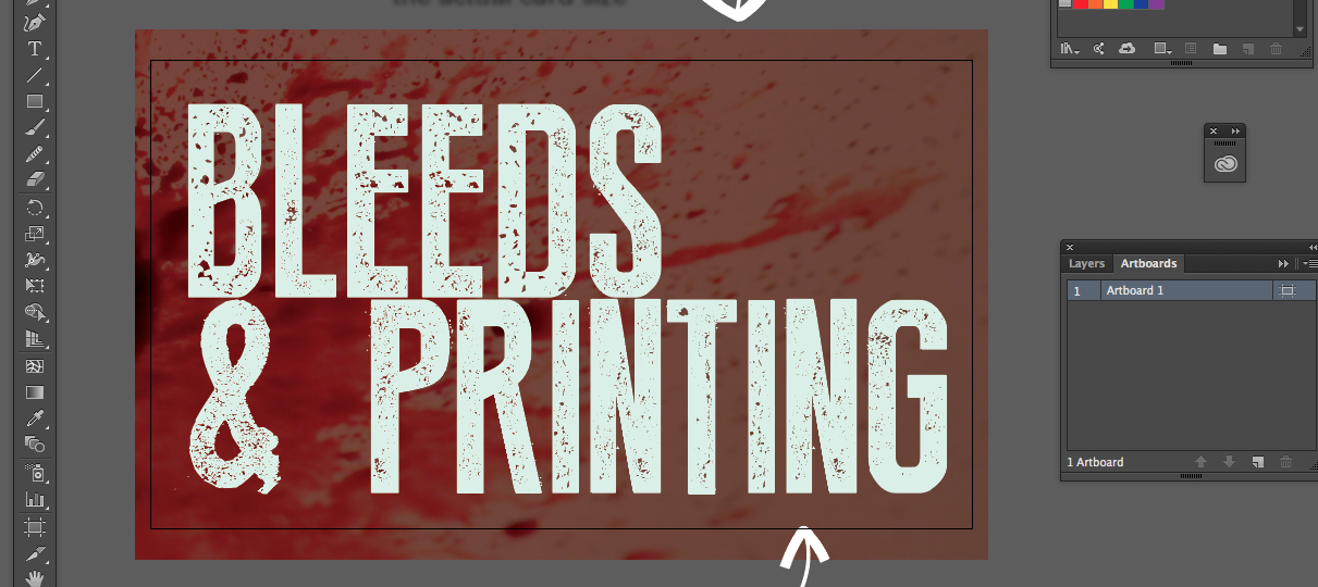 Posion & Antidote: What is a BLEED - Printing Terminology for Non-Printers
