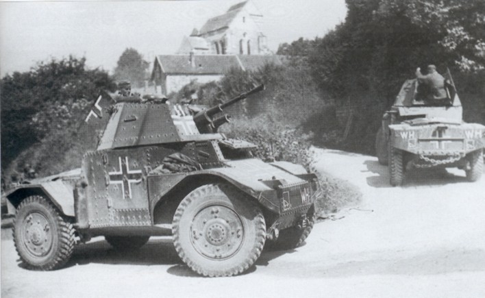 Guerra abierta: Panzerspähwagen Panhard 178-P204(f)