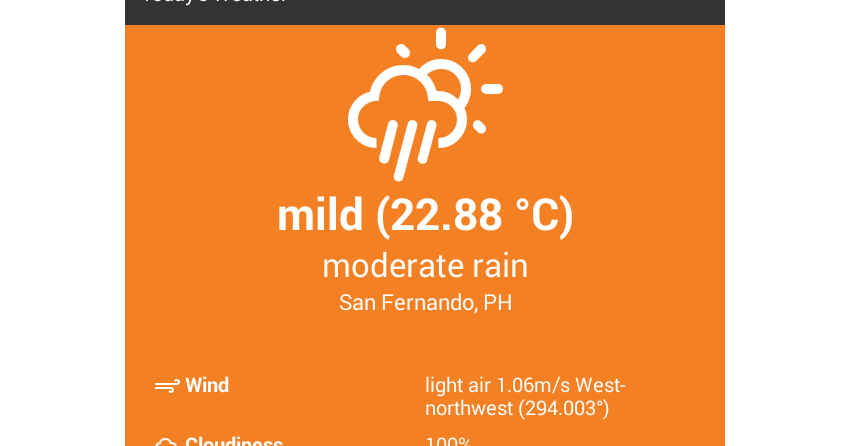 Build Mobile App Create A Weather App With Typescript And Nativescript