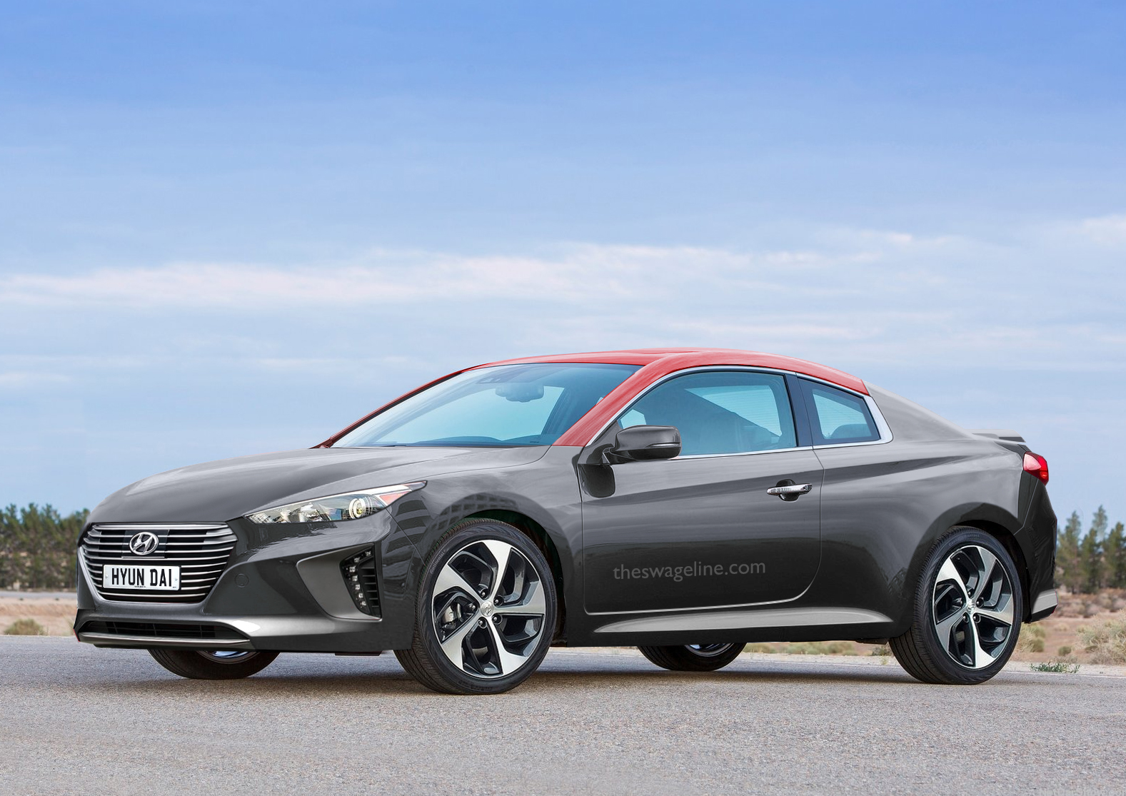 TheSwageLine Automotive Renderings: 2018 Hyundai Tiburon / Coupé / Tuscani