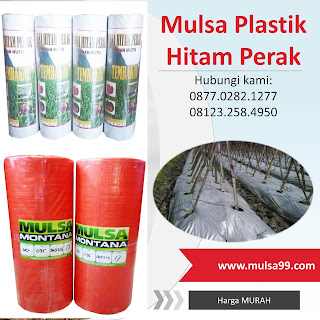 Mengenal Berbagai Jenis Mulsa - Jual Mulsa Plastik Hitam Perak Murah