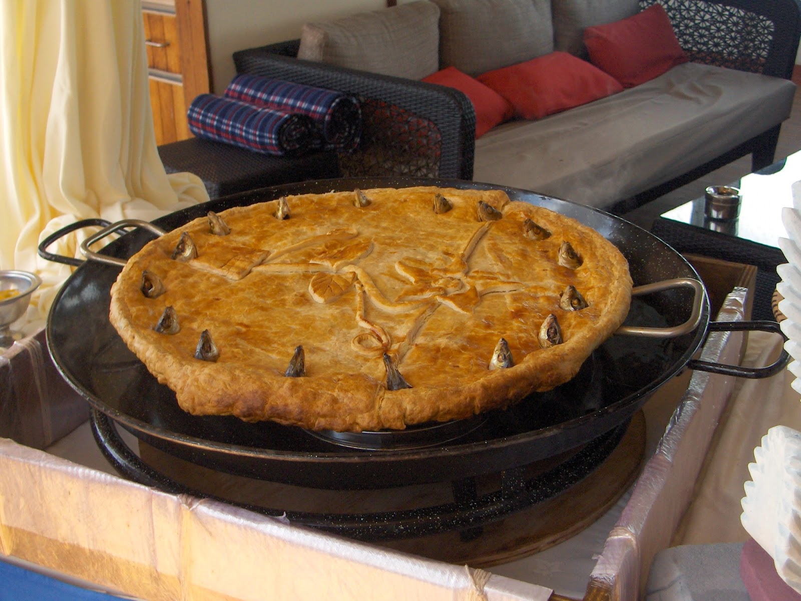 Mae's Food Blog: Peacock Pie, Oysters, and Grasshopper Tacos