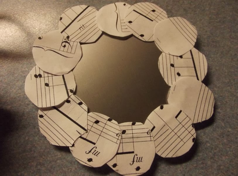 Music Flower Ornament Tutorial