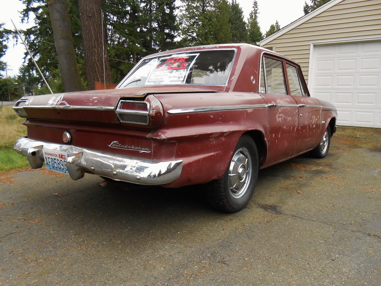 Seattle's Parked Cars: 1965 Studebaker Commander