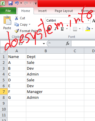Doesystem: การสร้าง List ใน Excel