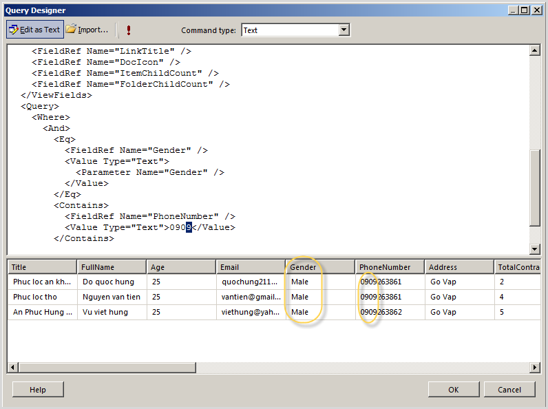 Using Caml Query In Reporting Services With Sharepoint ~ Microsoft Technology