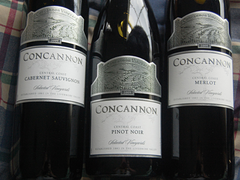 Benito's Wine Reviews: Seven Concannon Wines