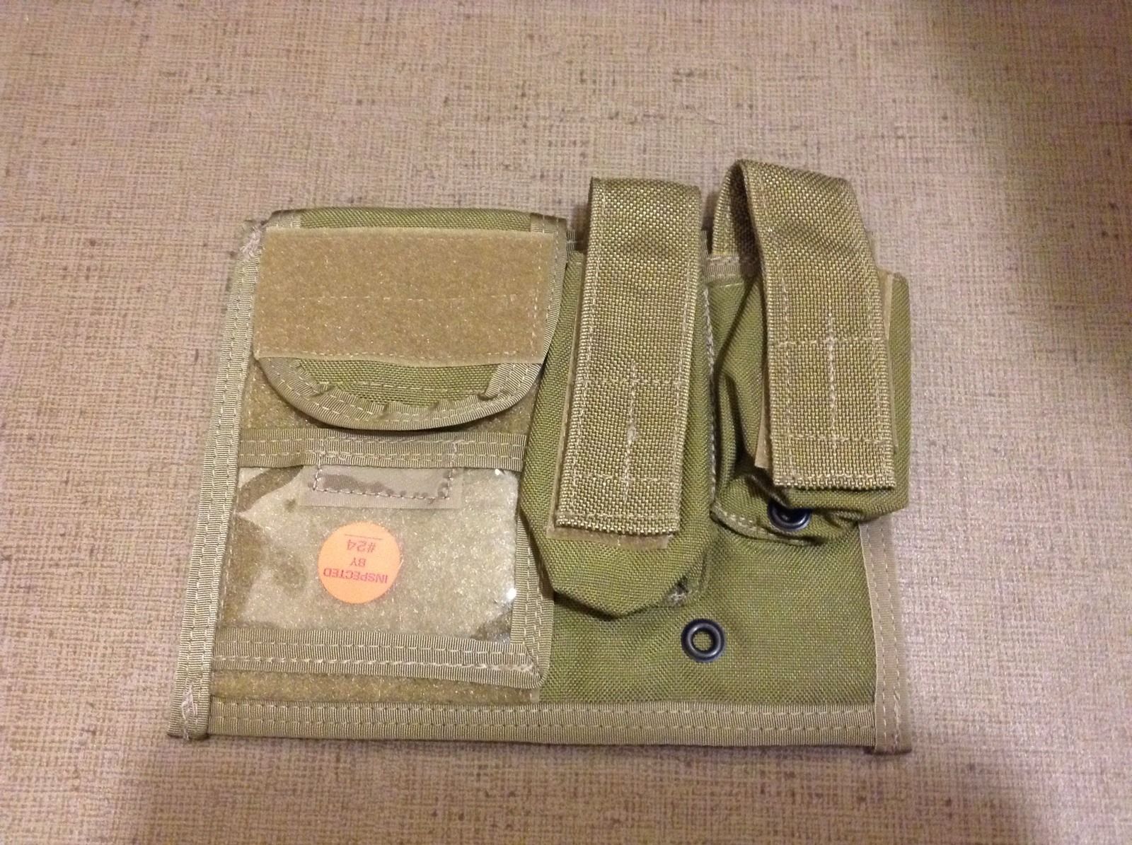 Webbingbabel: London Bridge LBT-6064B Large Admin Pouch Tan