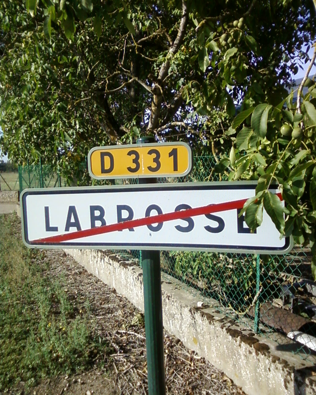 "Papa Courir Vite": Pancartes