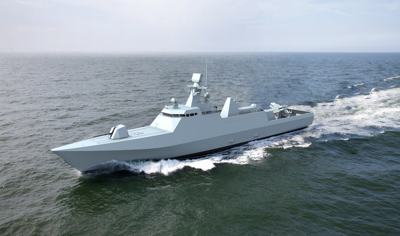 DEFENSE STUDIES: Desain Kapal Cepat dan Korvet Kecil dari Damen