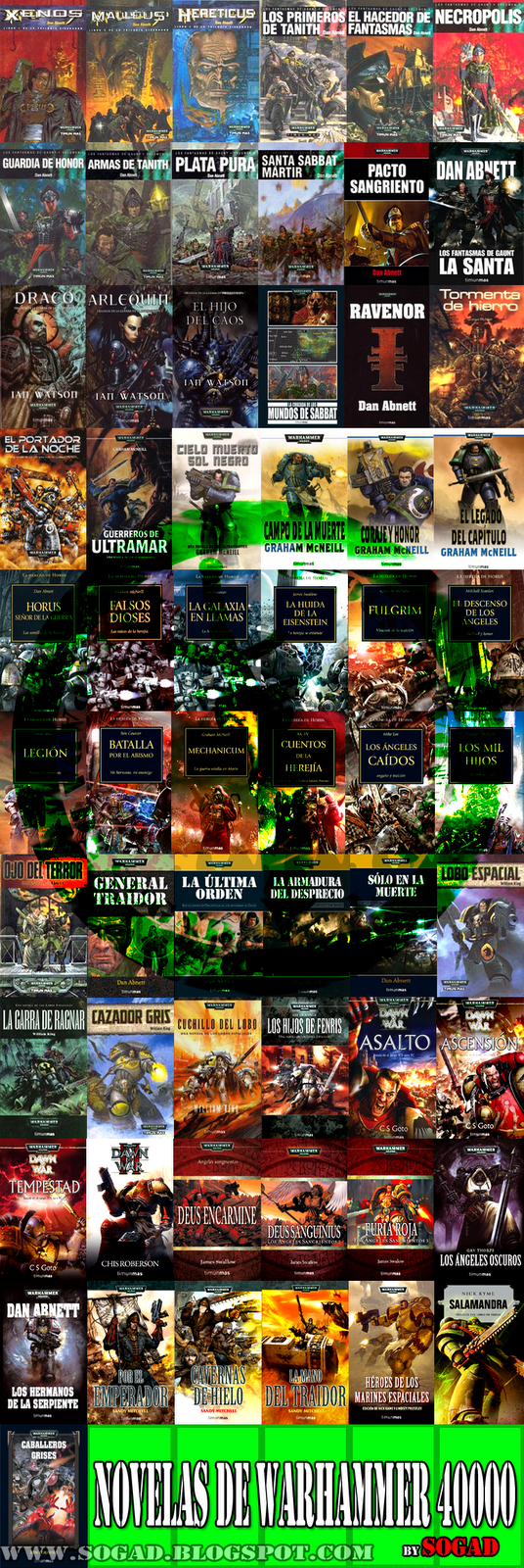 La Espada de Sogad: Las Novelas de Warhammer 40000 (1ª parte)