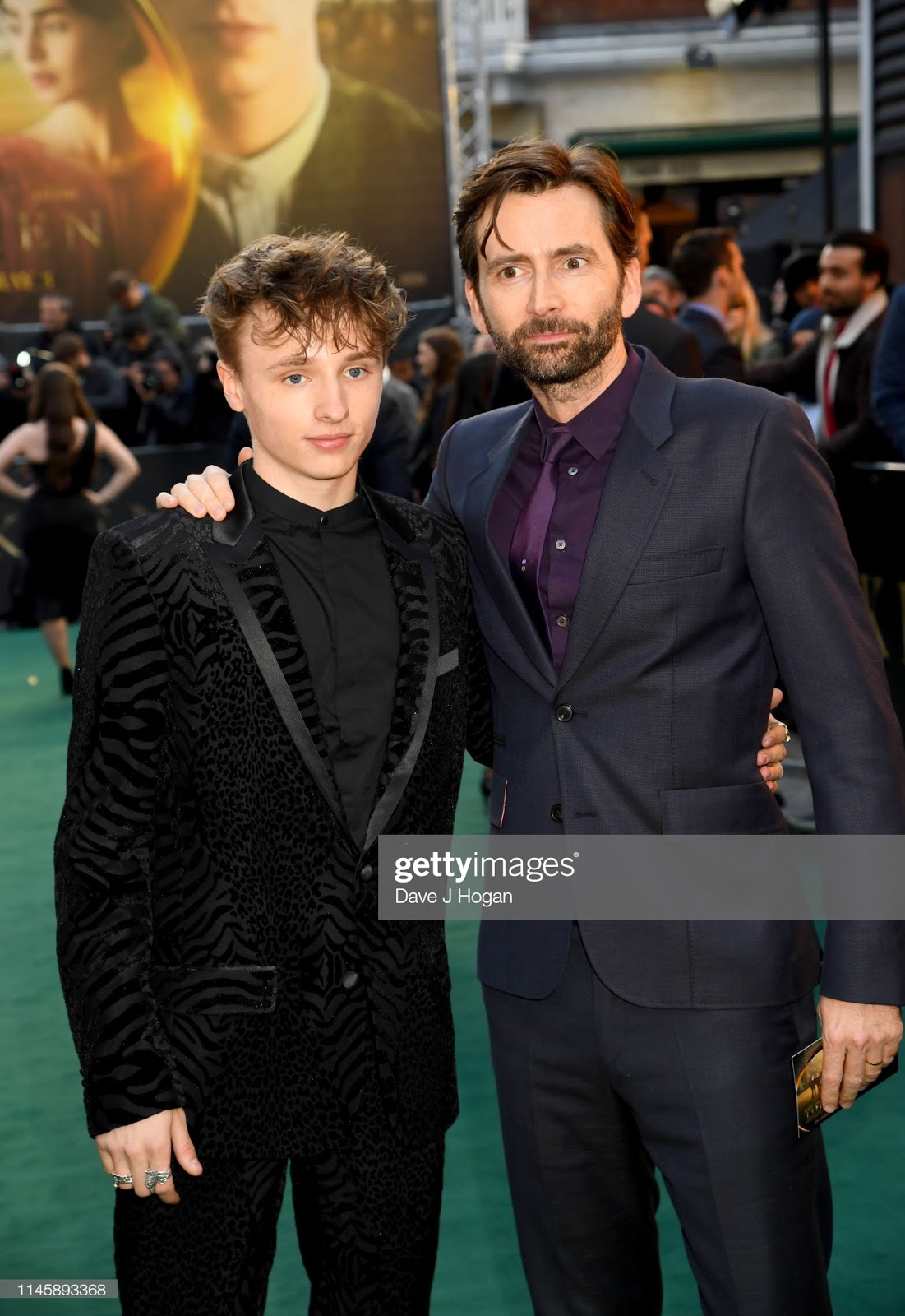 PHOTOS: David Tennant Supports His Son Ty At Tolkien Premiere