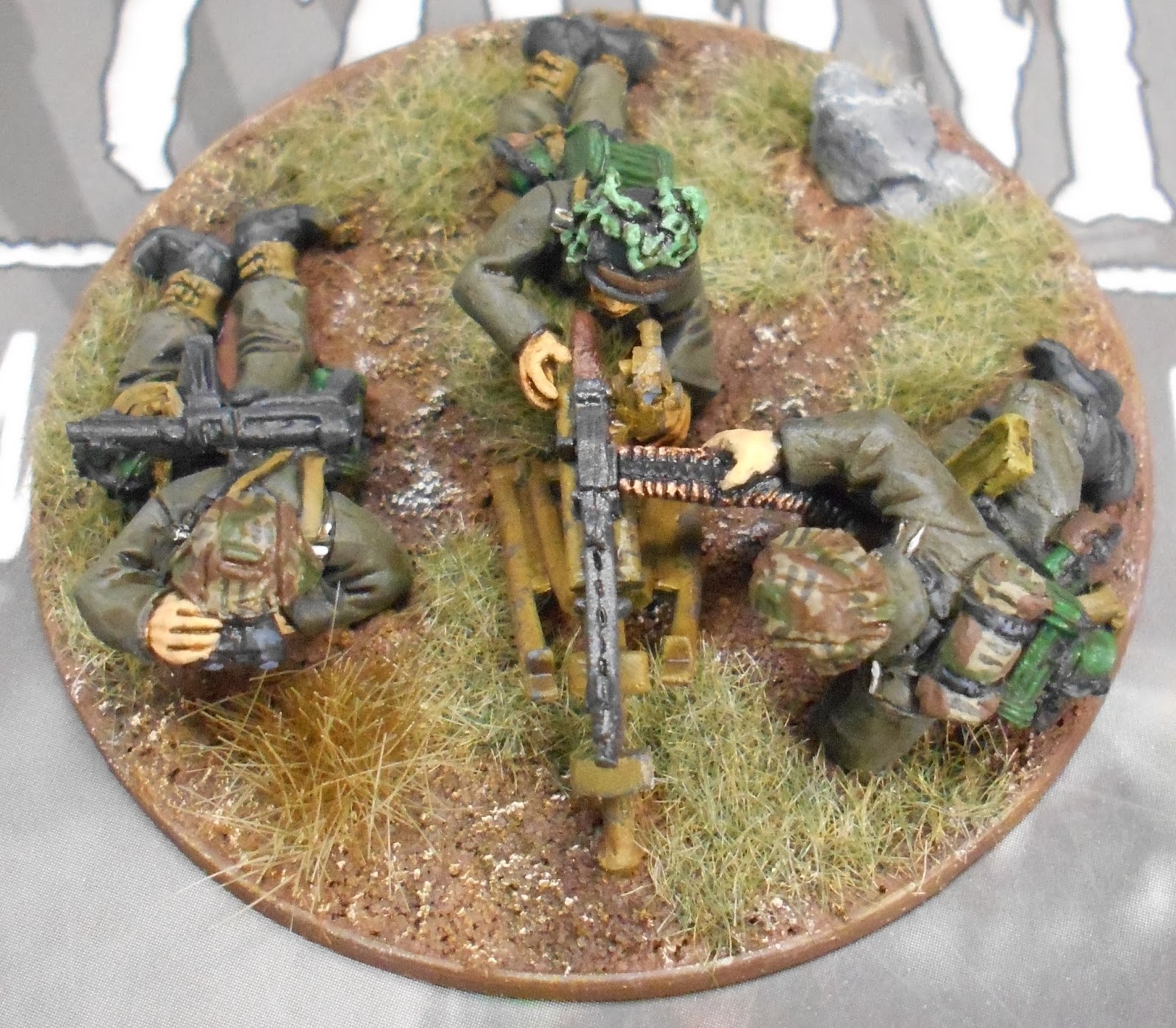 WW2 Brush: Finished projects.