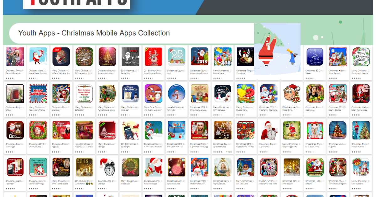 Latest Christmas Celebration Mobile Apps Collection - Youth Apps