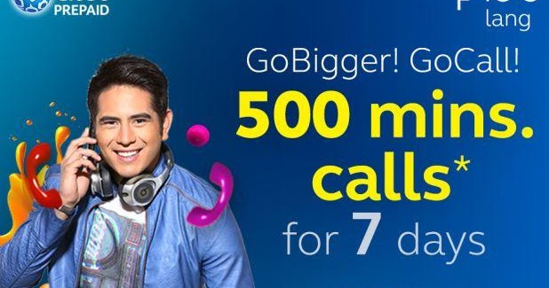 Globe go bigger with GOCALL100 promo, call up 500 minutes for 7 days