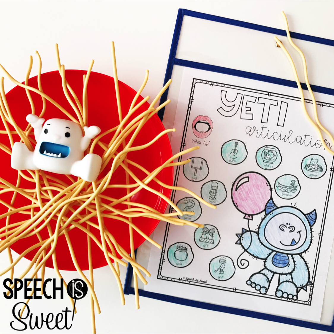 Yeti Theme in Speech Therapy! - Speech is Sweet