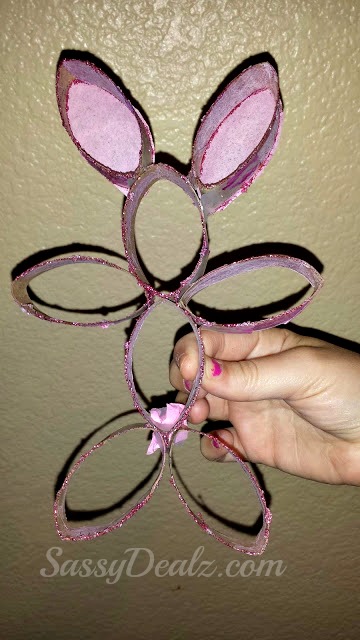 DIY: Toilet Paper Roll Bunny Rabbit Craft For Kids - Crafty Morning