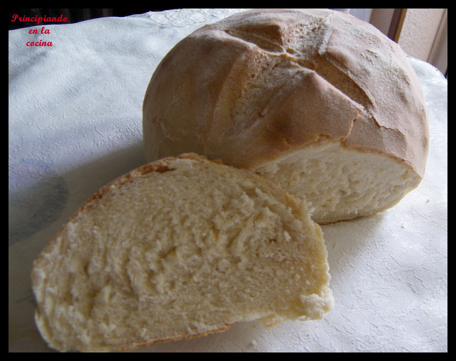 PRINCIPIANDO EN LA COCINA: Pan con masa enriquecida