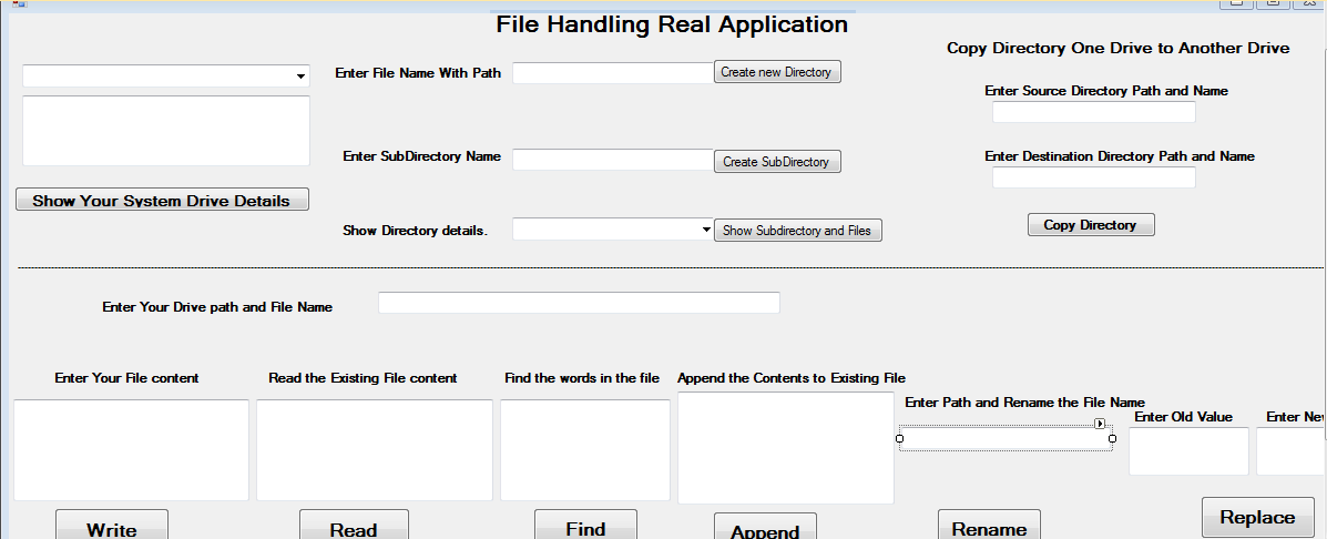 File Handling Real Application in C# | MY.NET Tutorials