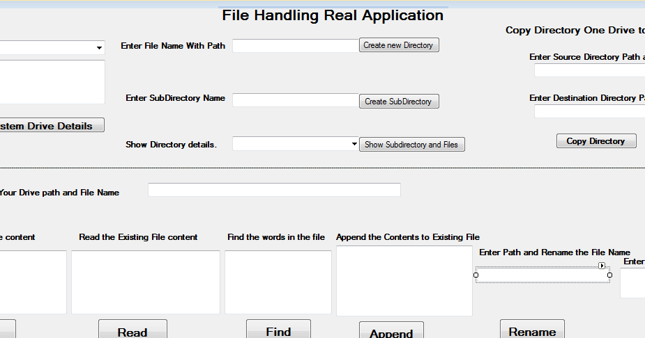 File Handling Real Application in C# | MY.NET Tutorials