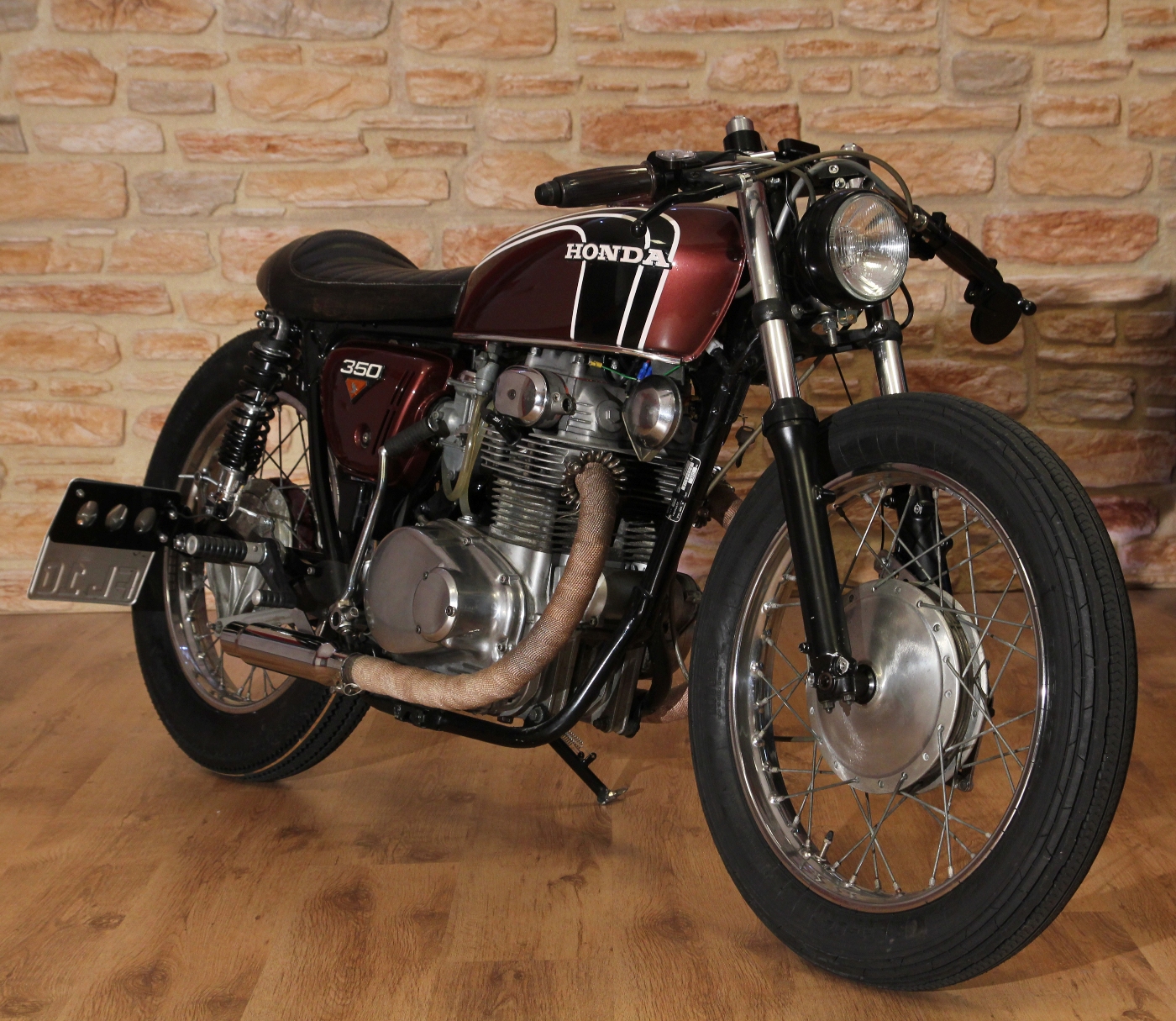 CB350 Twin by Klassik Kustom - Inazuma café racer