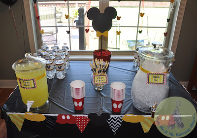 Mickey Mouse Themed Birthday Party