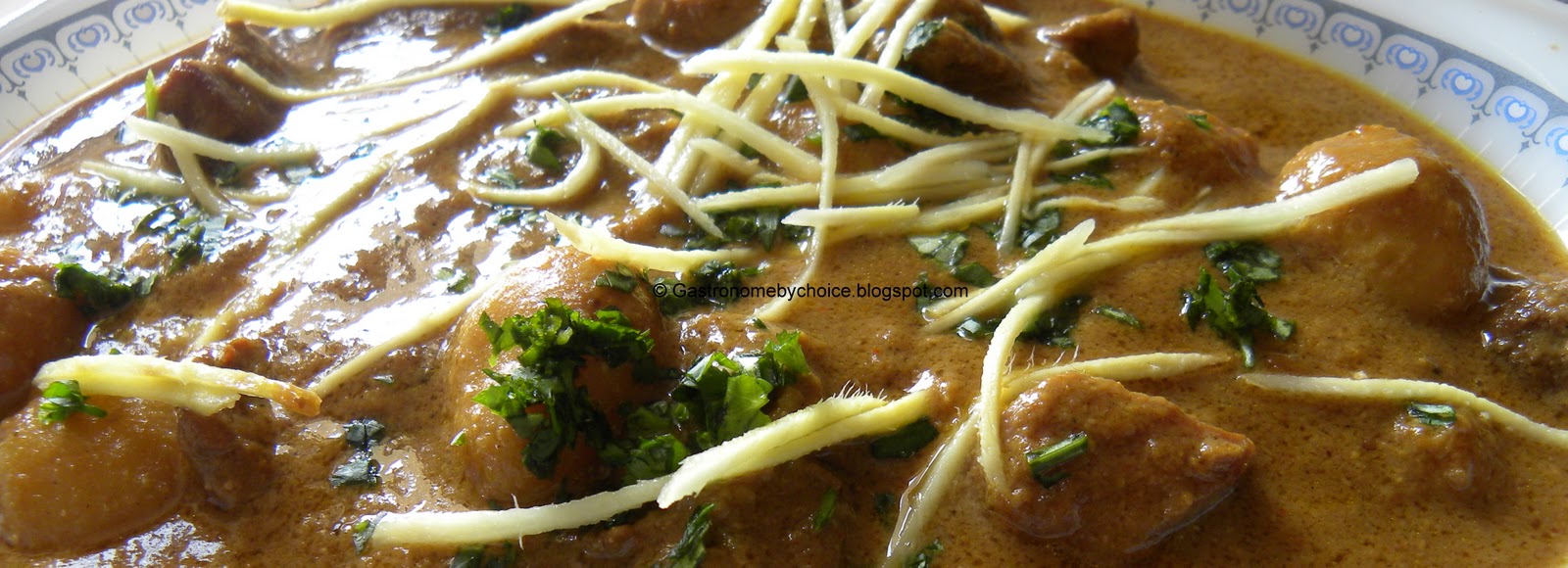 Jewels from Avadh (Part 3) - Aloo Gosht Ka Saalan (Mutton & Potato ...
