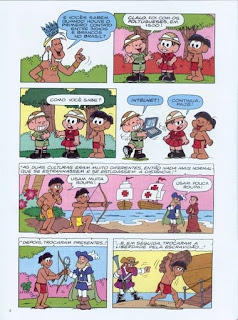 Gibi: Turma da Mônica em Índios | ALEGRIA EM ENSINAR EDUCAÇÃO