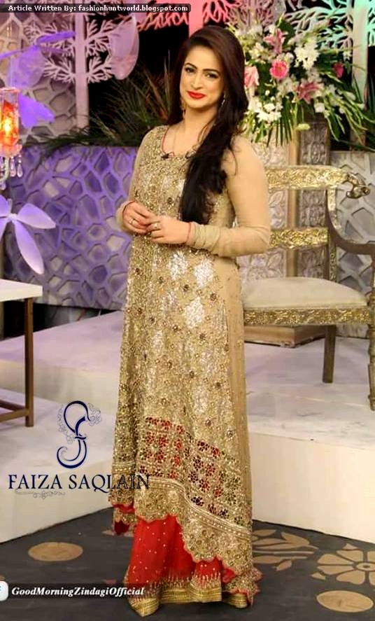 Latest Bridal Dress Collection 2015-2016 By Faiza Saqlain - Fashion ...