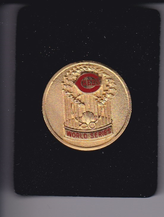 baseball pin collection display collecting : 1976 Cincinnati Reds World ...