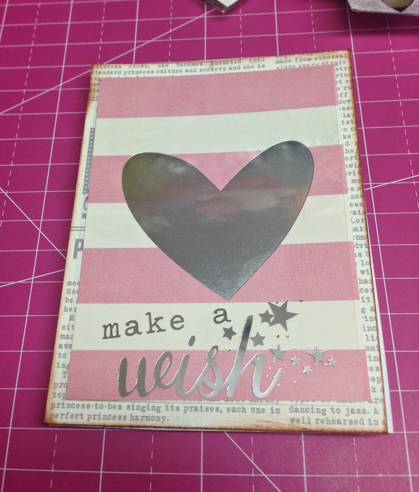 FotoBella: Make A Wish Card with Simple Stories Enchanted