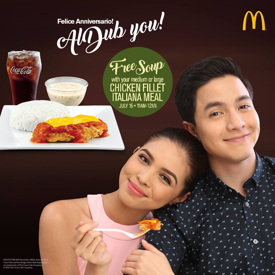The Daily Talks: McDonald's Philippines' BUY AlDub's Chicken Fillet ...