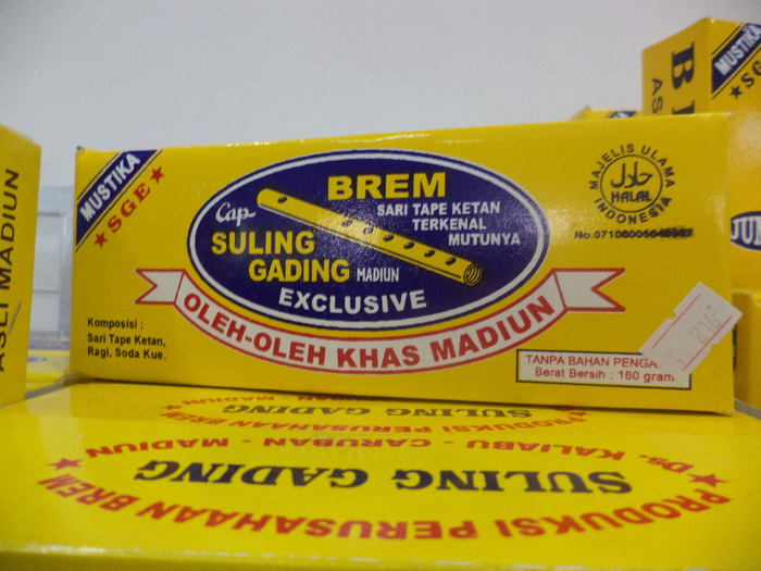 Brem, Oleh-Oleh Khas Asli Kabupaten Madiun - Madiun Punya Kita