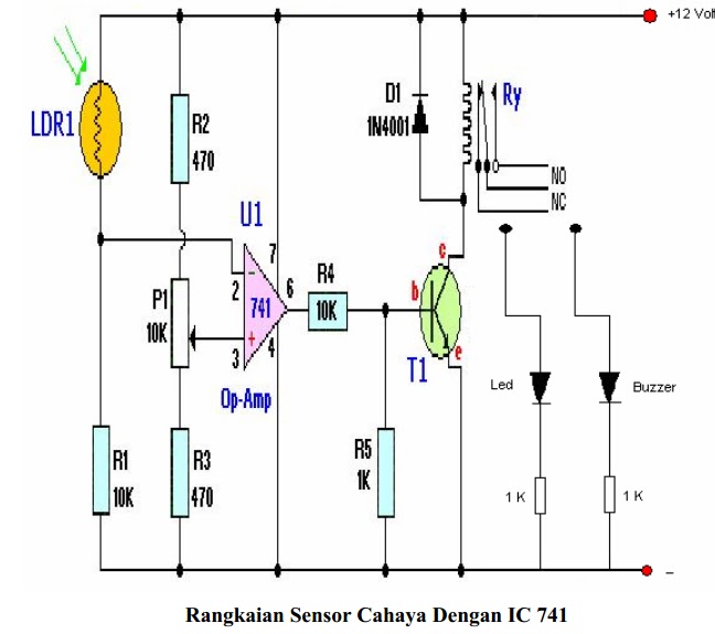 Kumpulan Rangkaian Elektronika | Contoh Rangkaian Elektronika: SENSOR ...