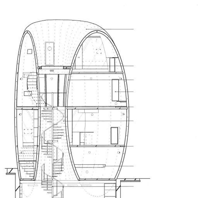 Natural Ellipse House : PLANOS DEL PROYECTO