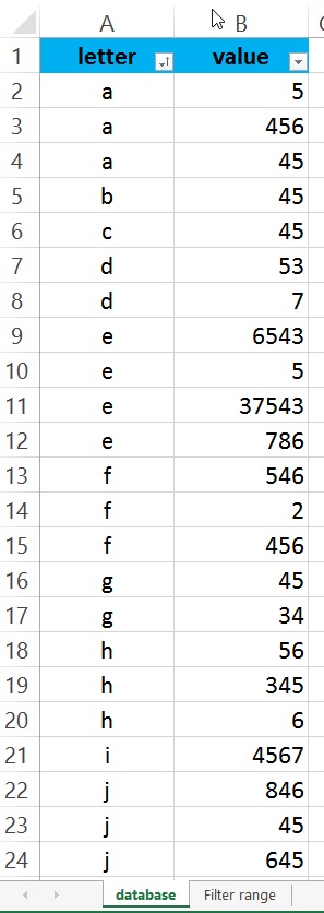 Do My Excel Blog: How to autofilter multiple values in Excel based on a range using a VBA macro