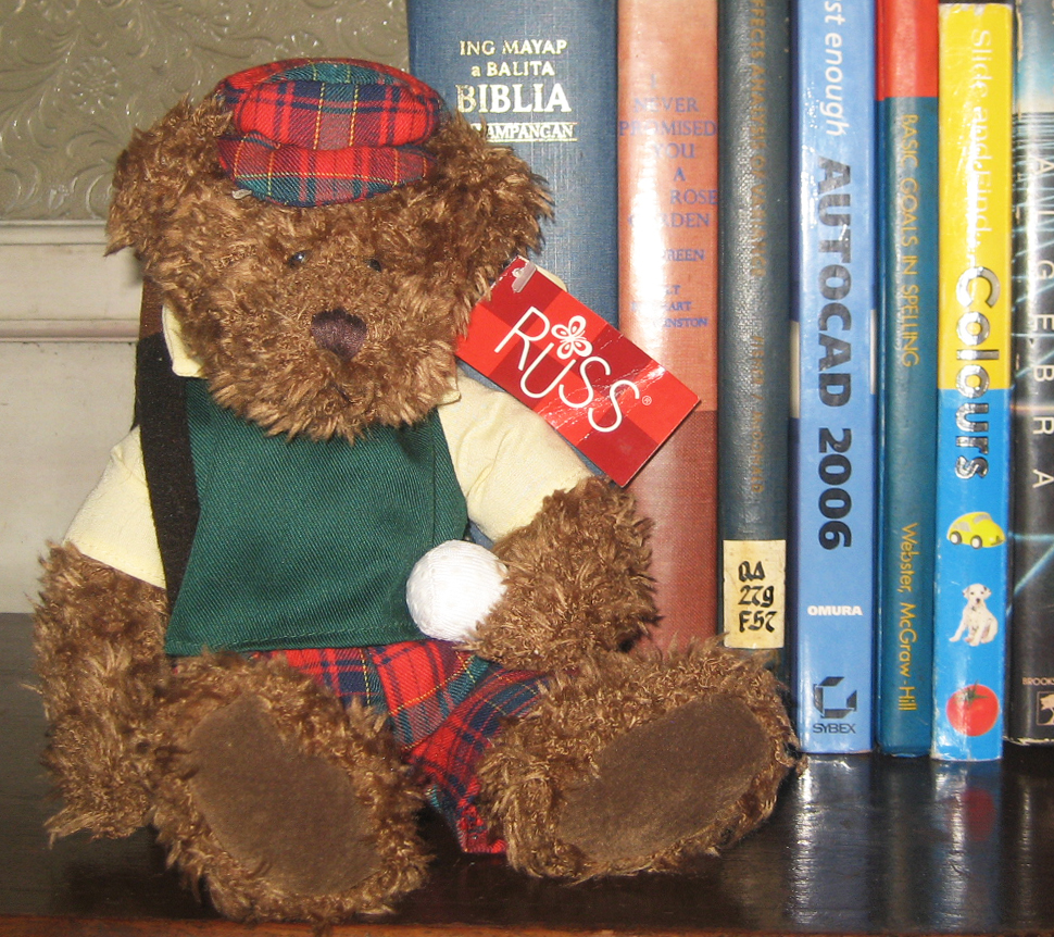 Percy's World of Toys Series 2: 3888. Bogey the bear