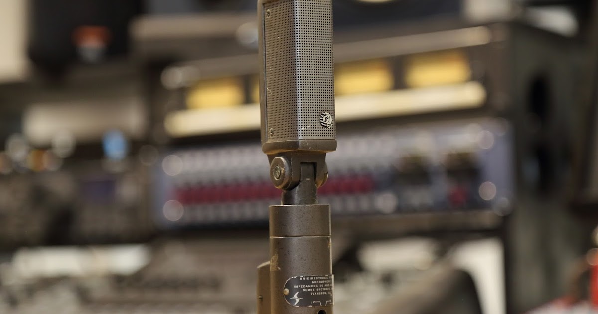 Proworkshop Gear: SHURE RIBBON MIC, THE JOHNNY CARSON MODEL FOR YEARS