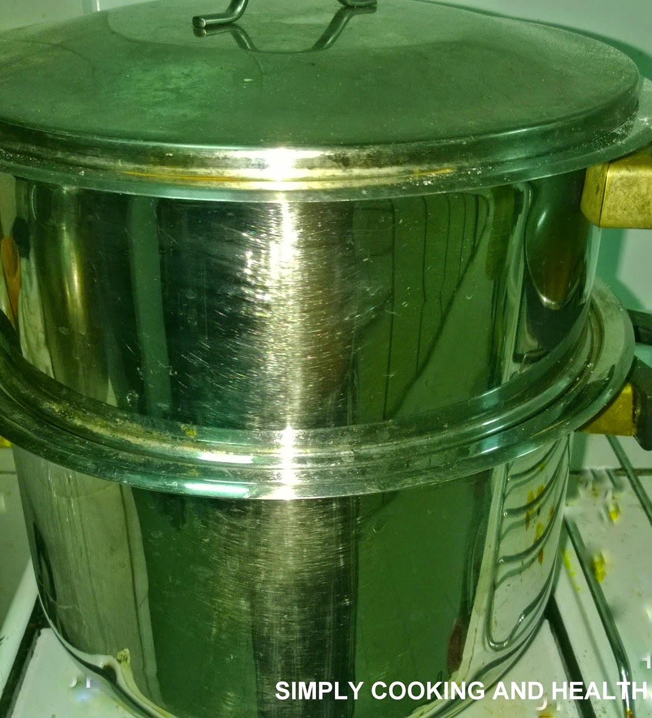 Simply Cooking and Health: Steaming all-purpose flour