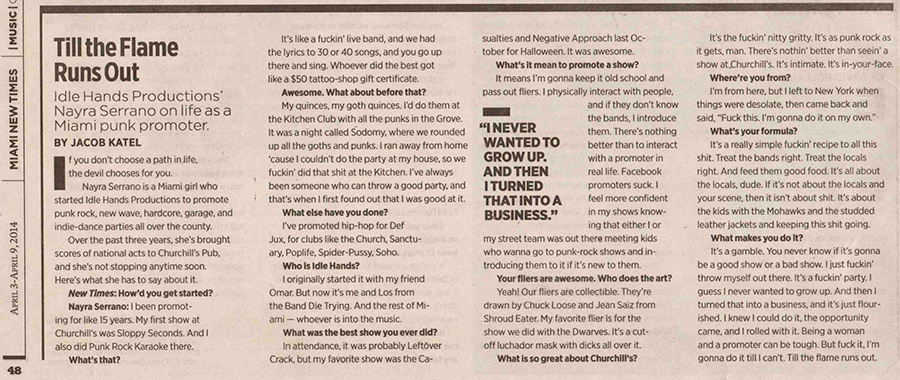 Jacob Katel, Miami Freelancer