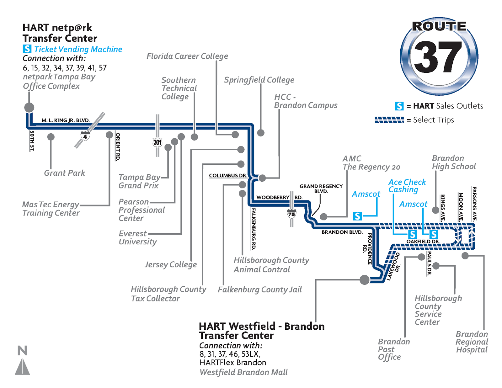 In Transit - The Official HART Transit Blog: Route of the Week: Route 37