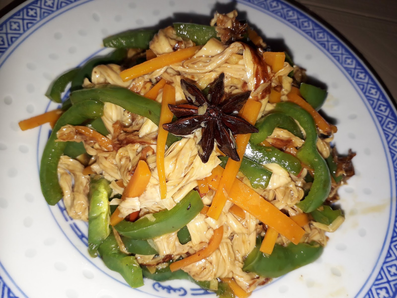 Cooking Pleasure: SPICY FRIED FRESH BEANCURD STICKS [FU CHOK]