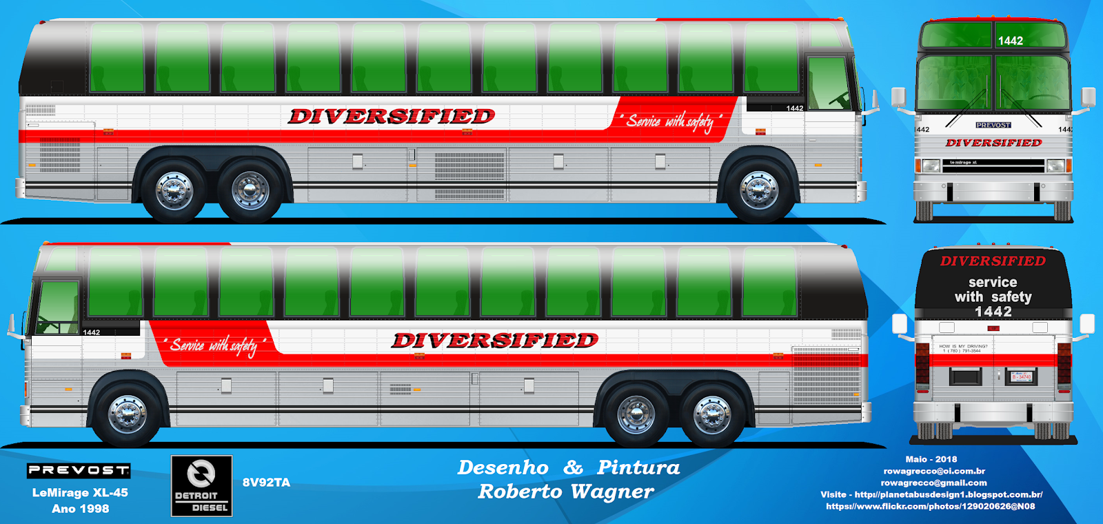 Planeta Bus Design: Maio 2018