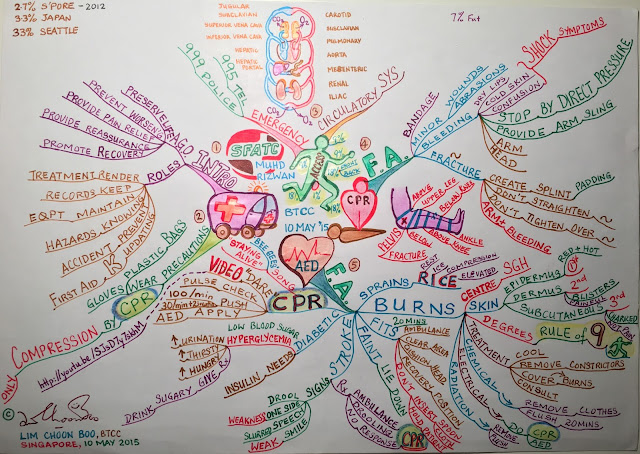 Learn to be a Mindmapper - Lim Choon Boo: My First-Aid Mindmap