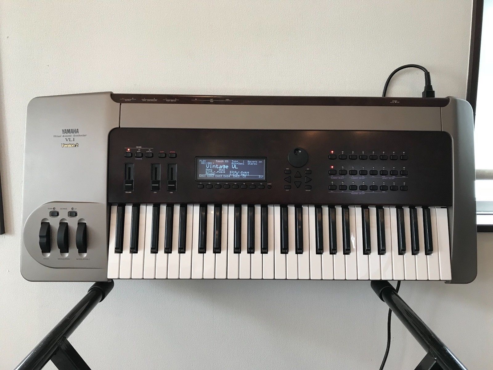 MATRIXSYNTH: YAMAHA VL1 Version 2 Virtual Acoustic Synthesizer w/ BC2 ...
