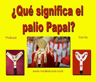 Modesto Lule : El significado del Palio Papal y de los Arzobispos ...
